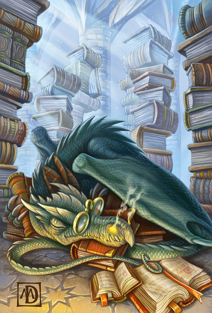 ArtStation - Bookworm