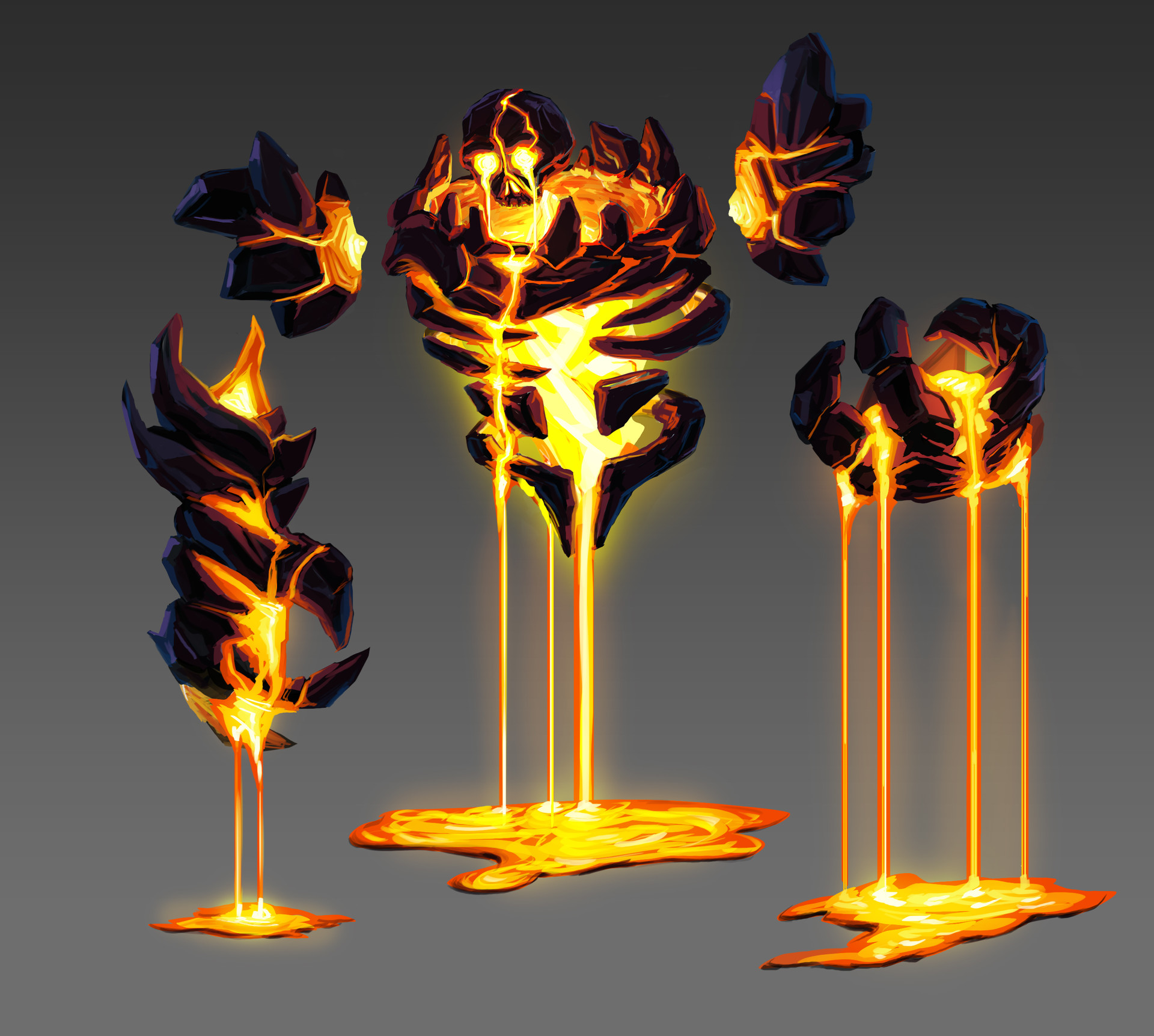 ArtStation - Fire elemental