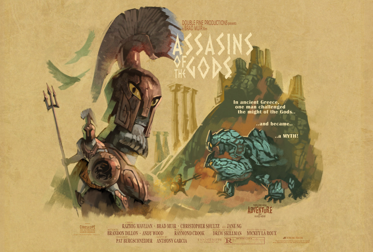 ArtStation - BRAZEN - Title Screen