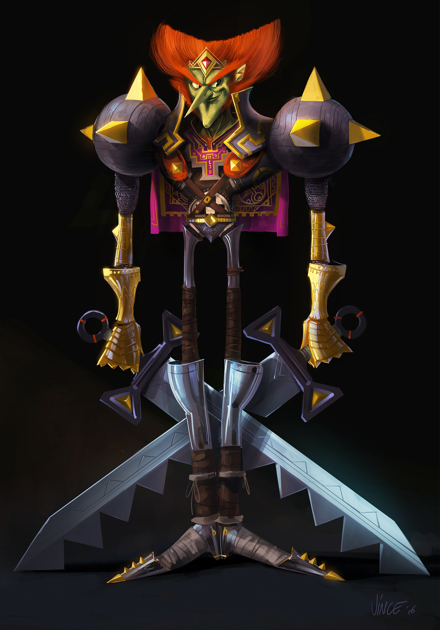 ArtStation - Ganondorf redesign