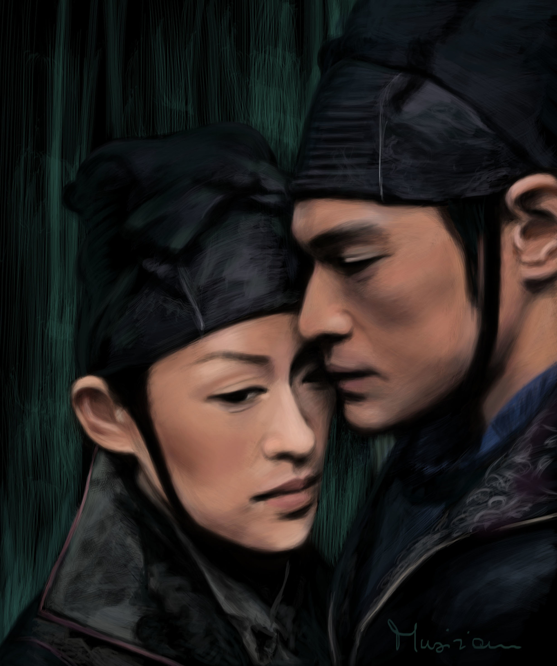 ArtStation - Shi mian mai fu - House of Flying Daggers