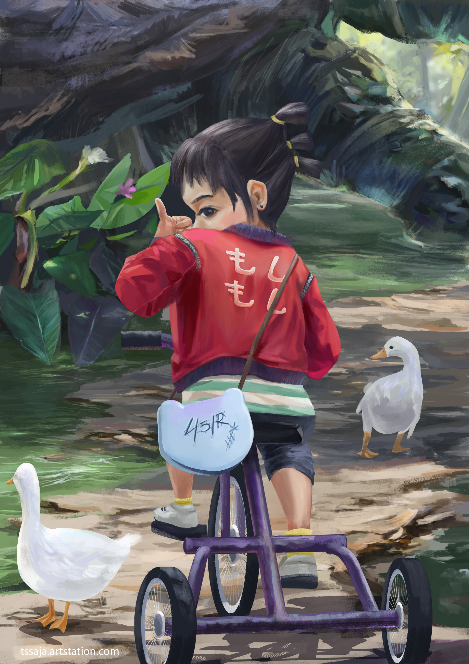 ArtStation - Moshi moshi