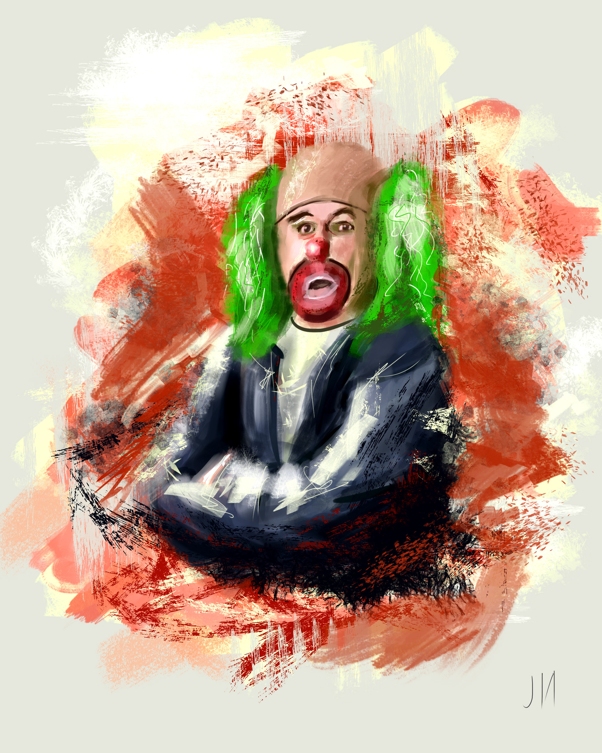 ArtStation - Brozo, El Payaso Tenebroso (Brozo, The Murky Clown)