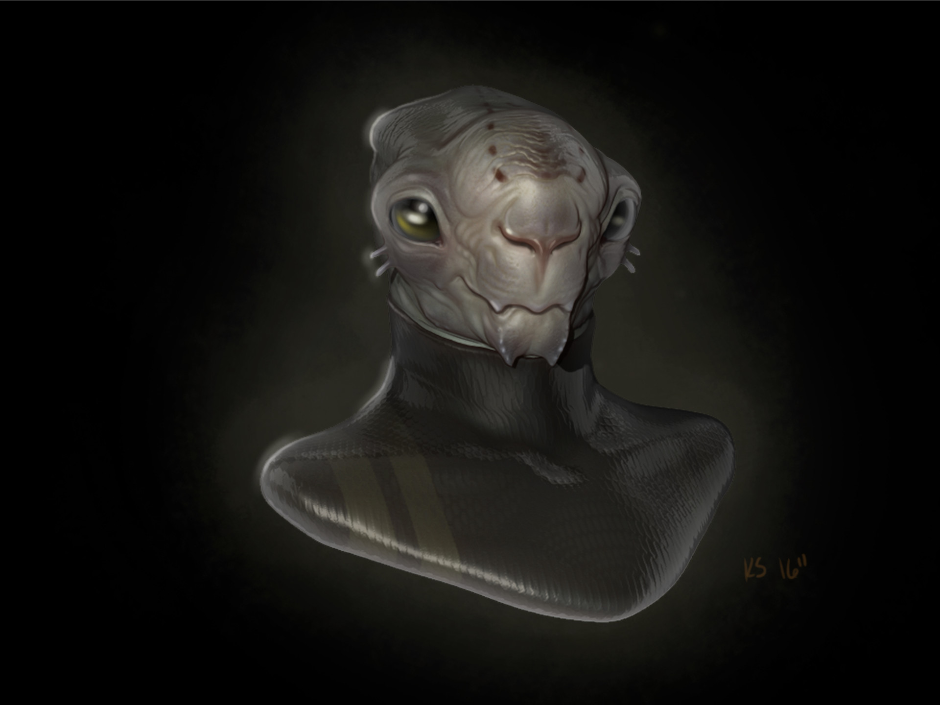 ArtStation - Feline Alien