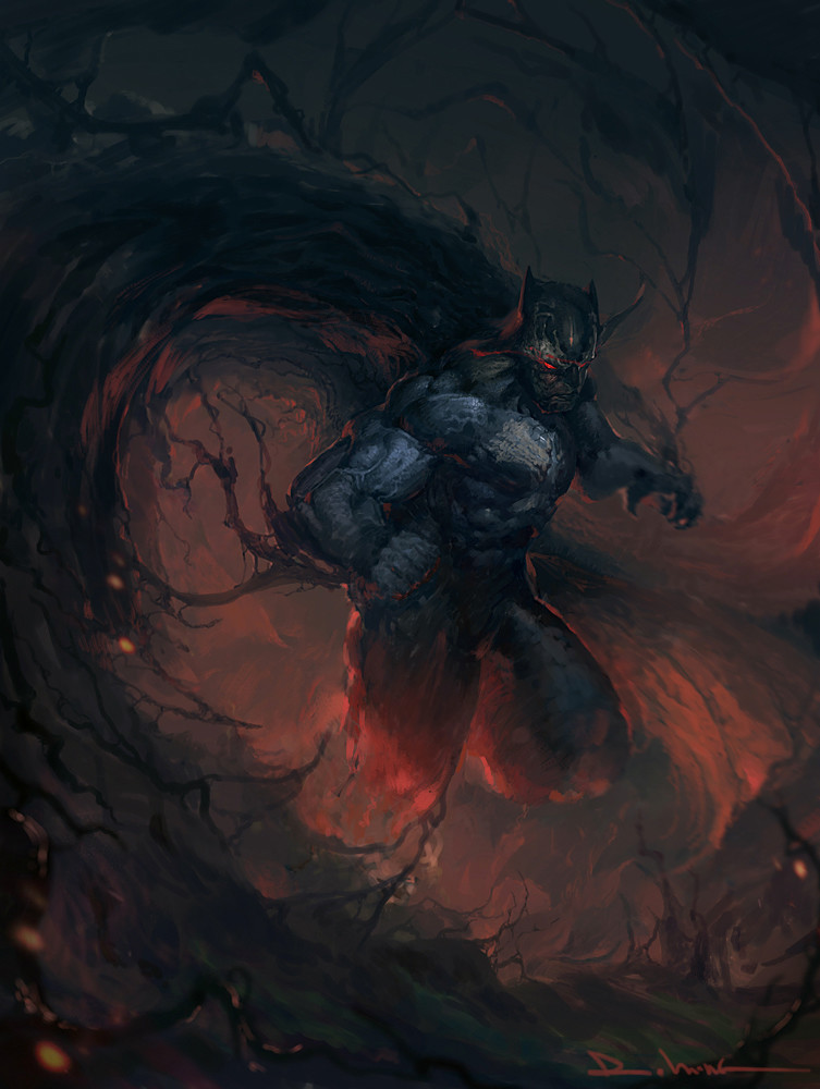ArtStation - venom batman