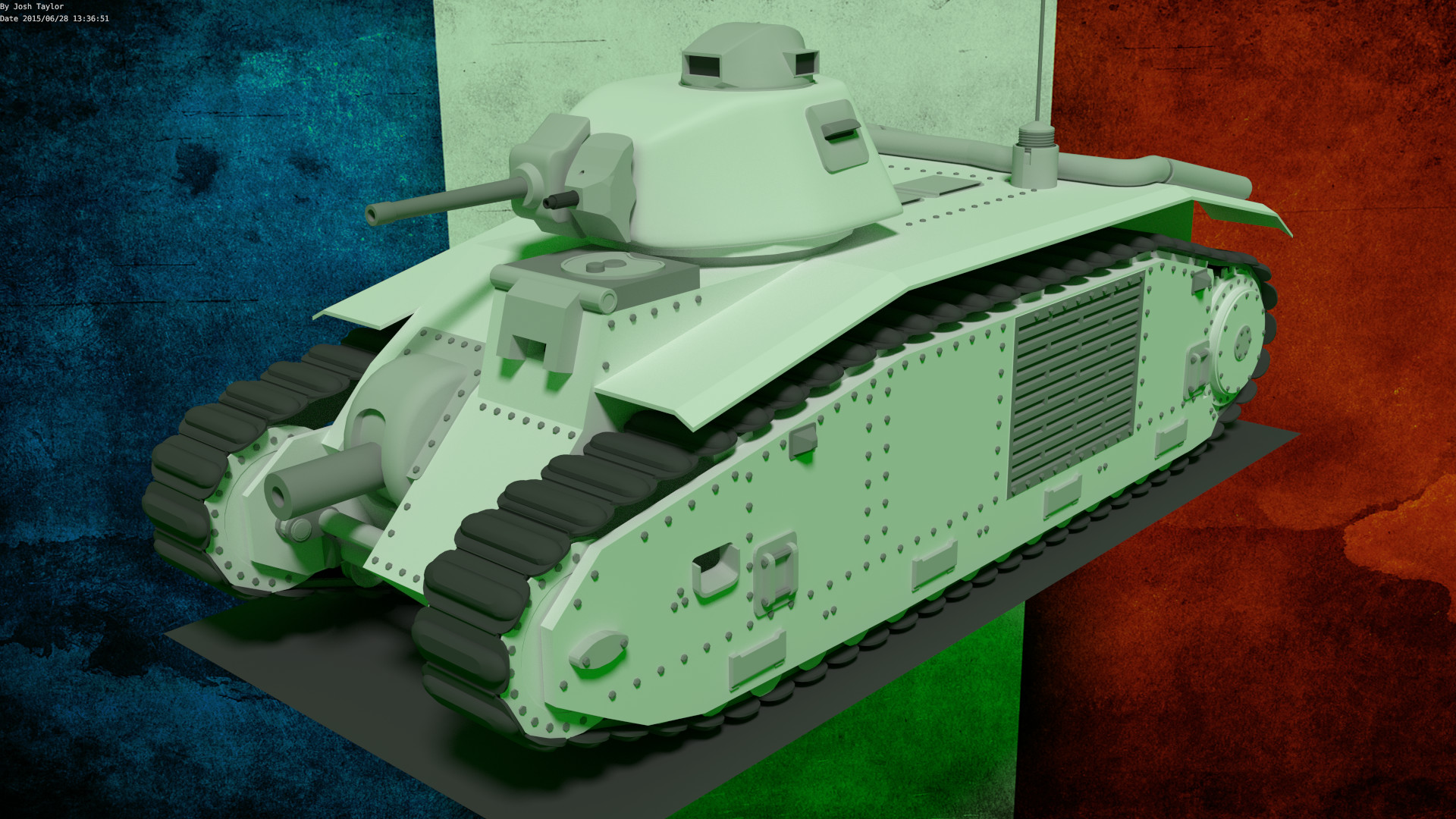 ArtStation - Char B1 Bis