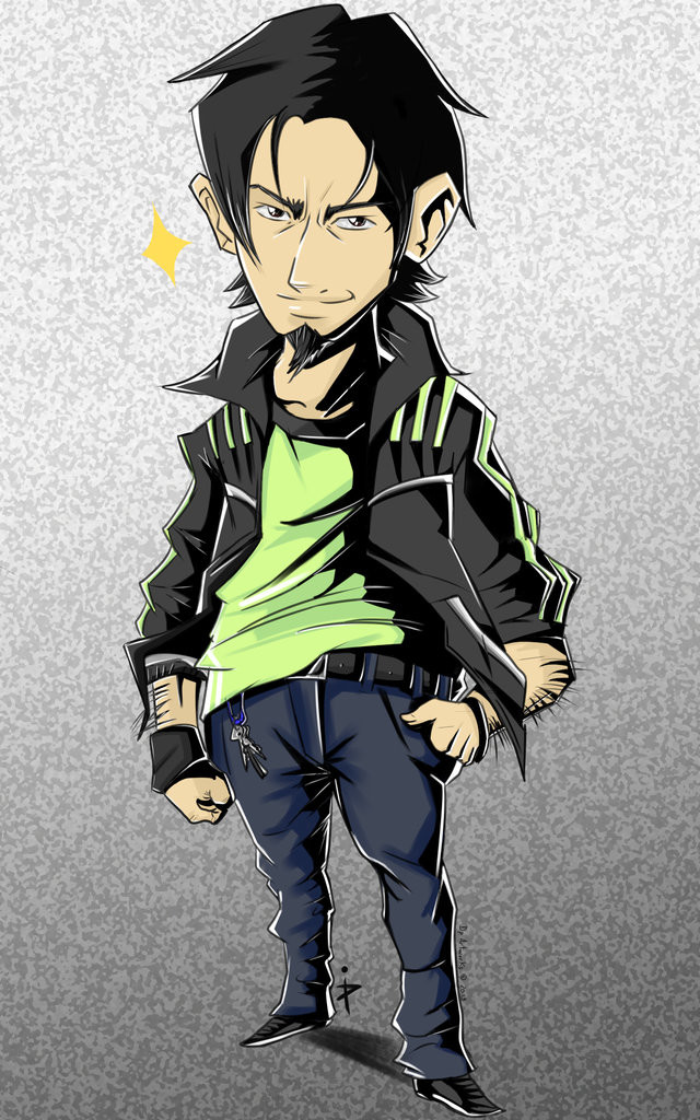 ArtStation - ME!!! (Viewtiful Joe ver.)