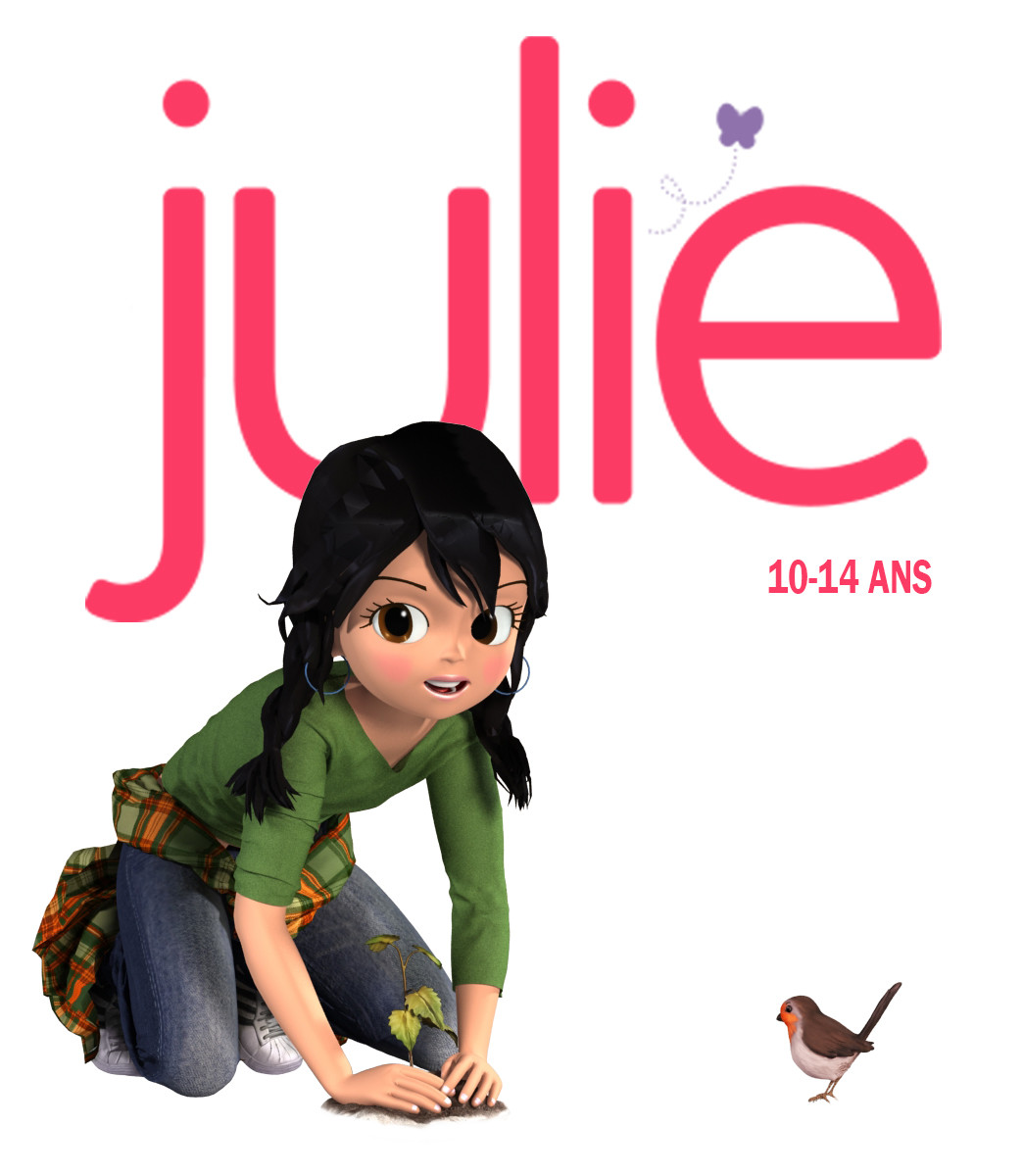 Stephane Dessaint - Julie - 3d mascot to represent Julie (the main ...
