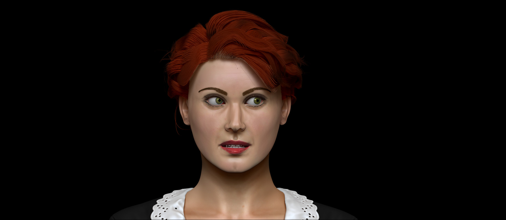 American Horror Story Moira Hair