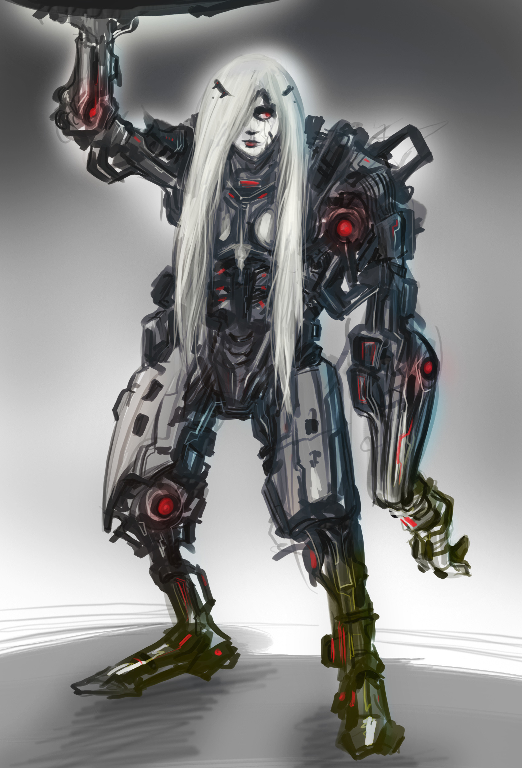ArtStation - Cyborg Girl