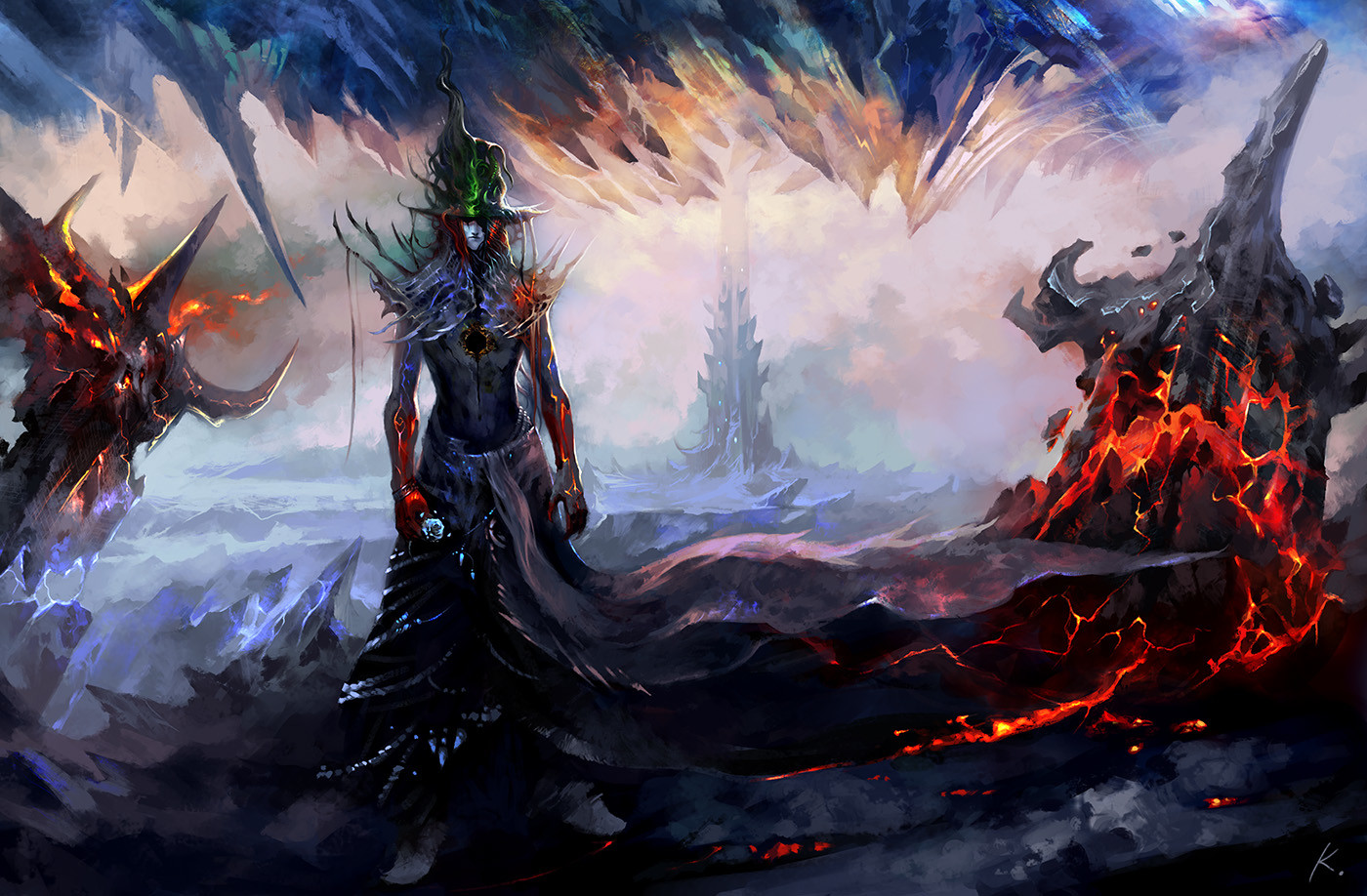 ArtStation - Nightmare wizzard