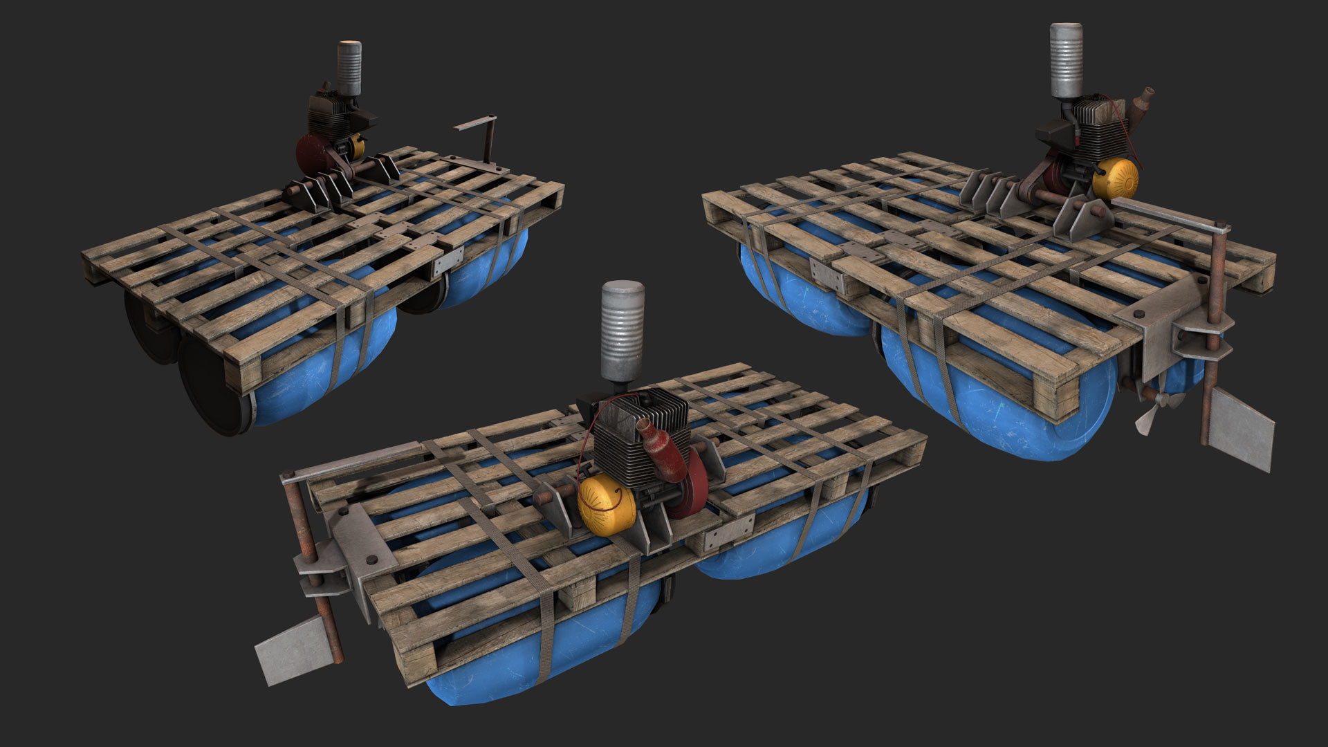 ArtStation - Andmade Boat