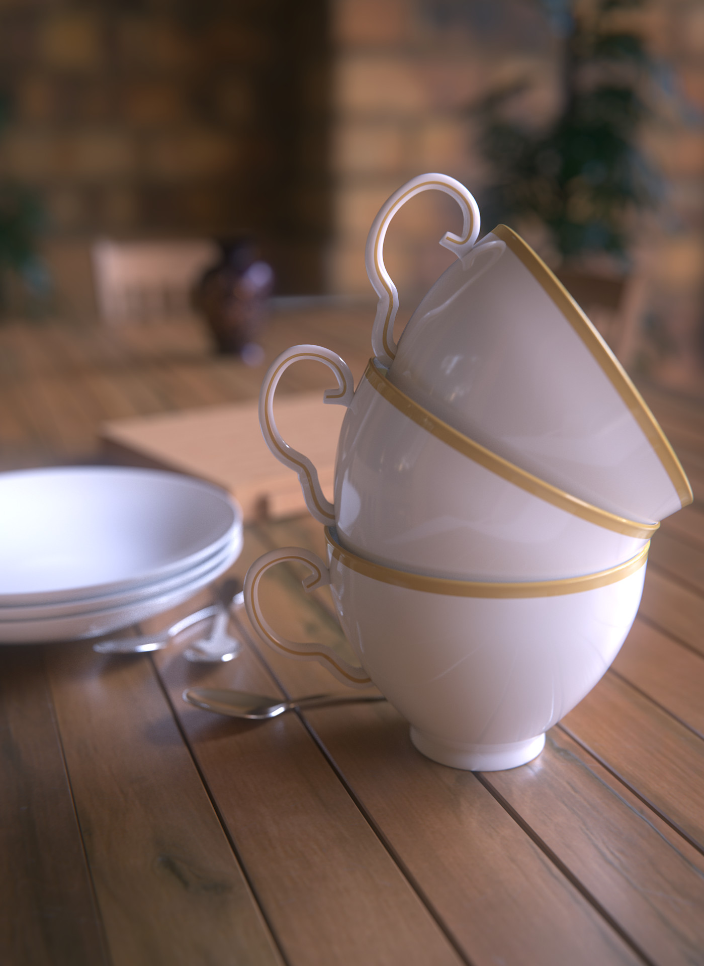 ArtStation - Tea for 3