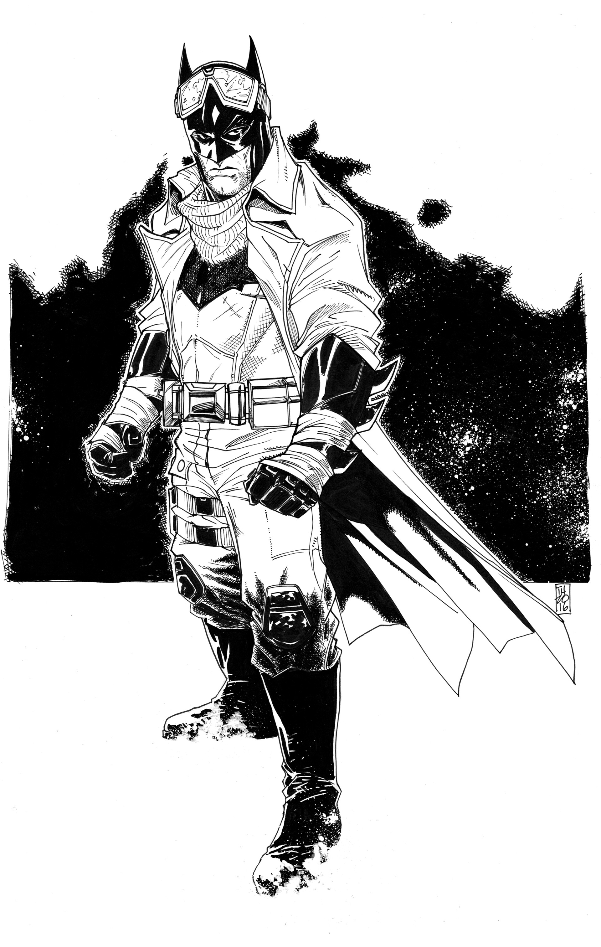 how to draw nightmare batman