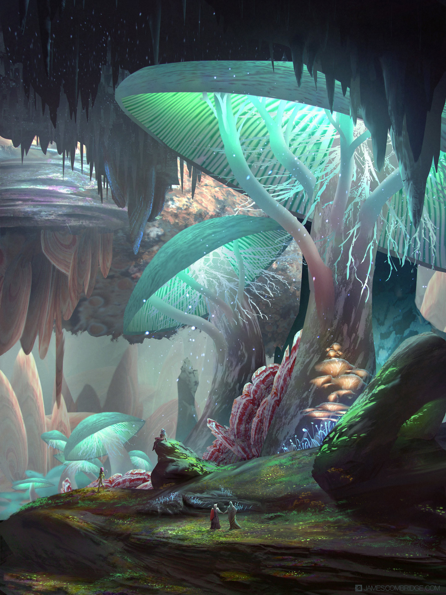 ArtStation - Iz'Kal Caverns