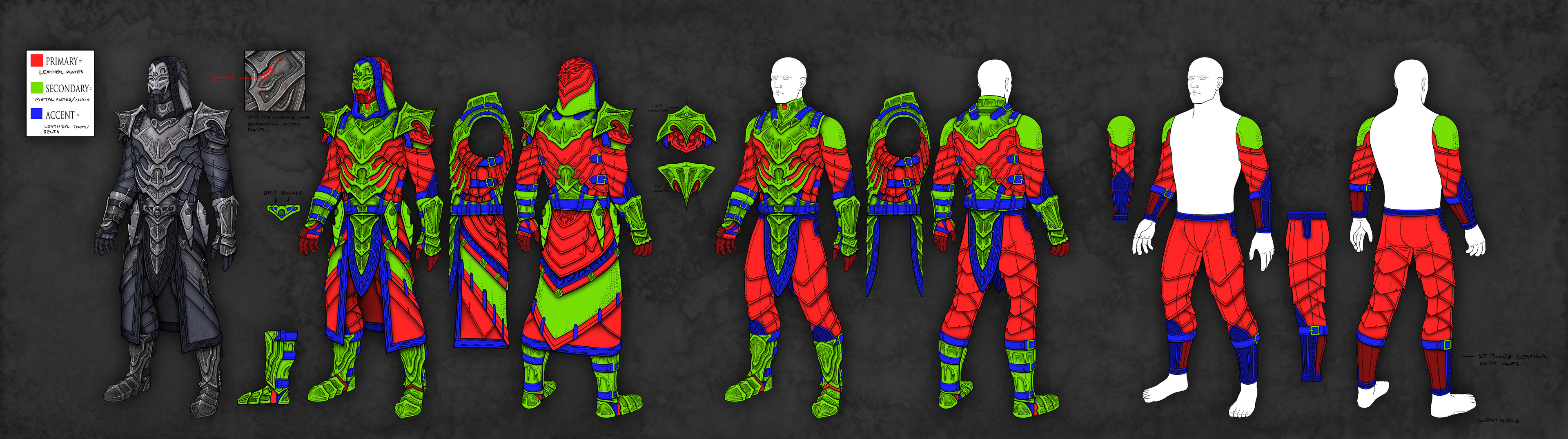 Mathew Weathers - Cult Armor and Weapons Set, ESO