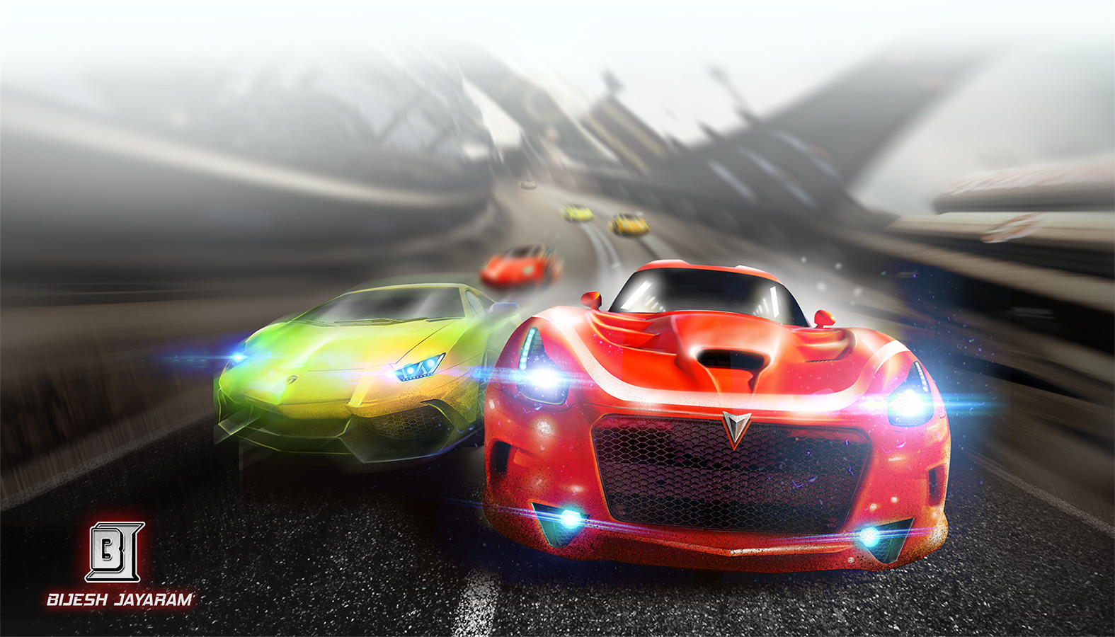 ArtStation - 2D Racing Cars