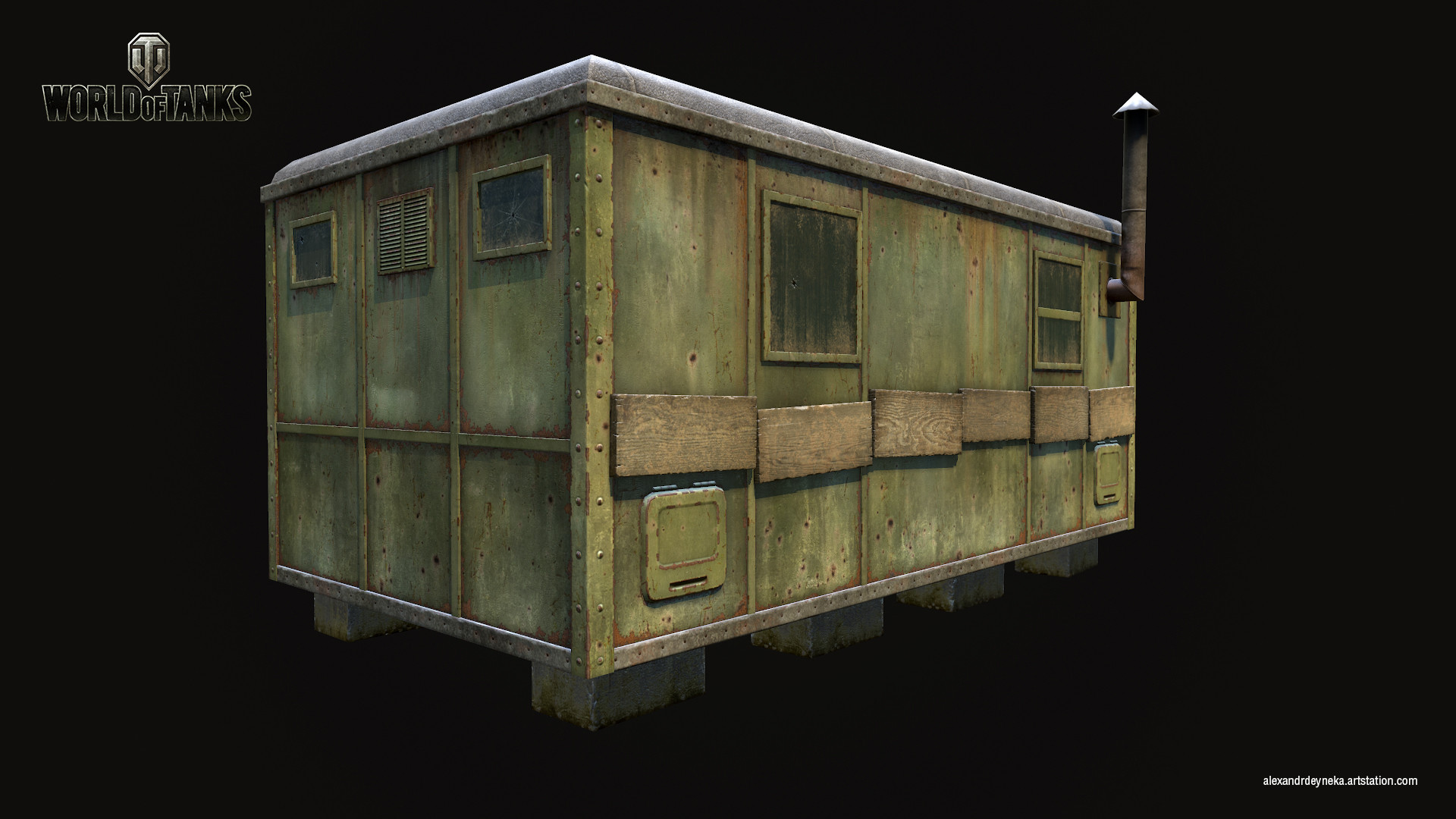 ArtStation - Metal House