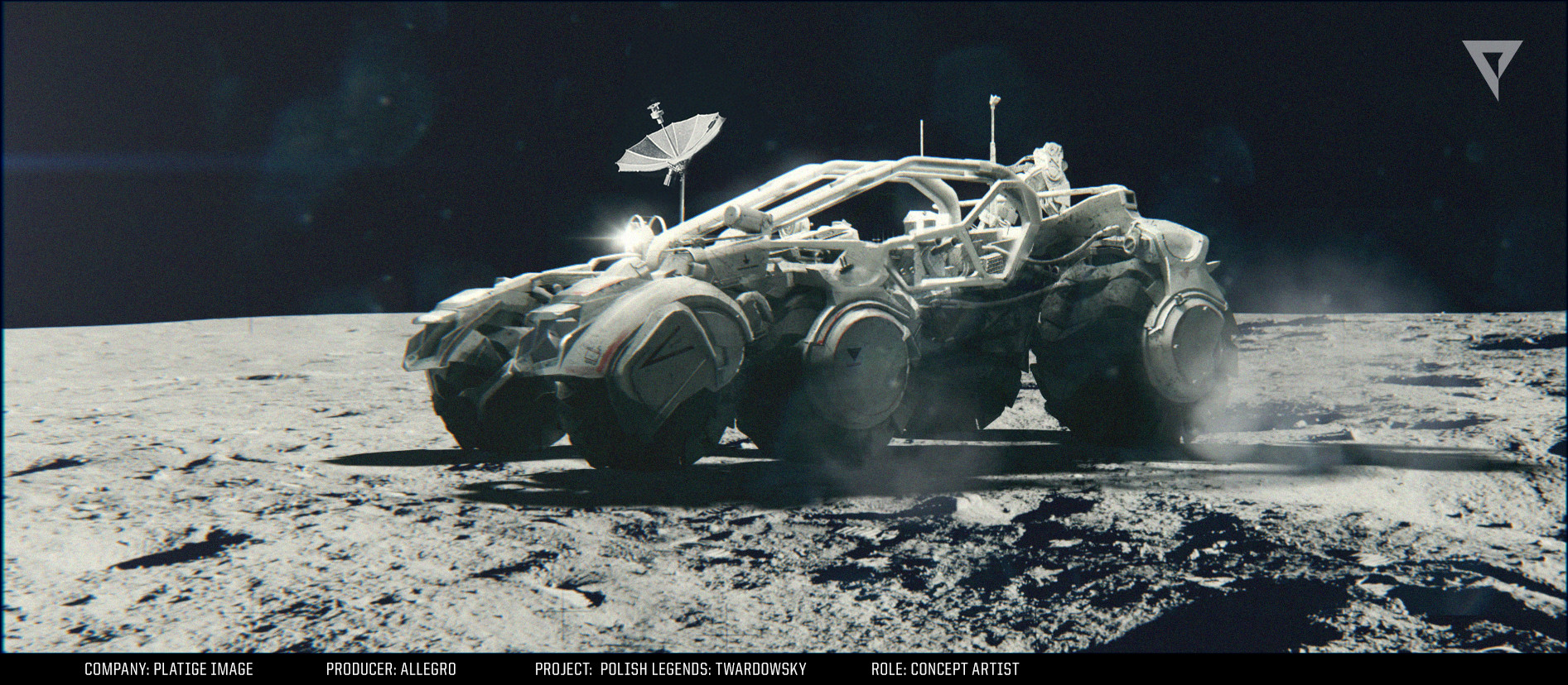 Sci Fi Moon Rover