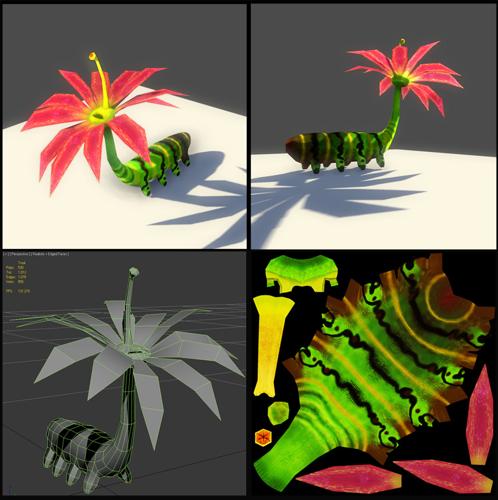 chump - worm flower