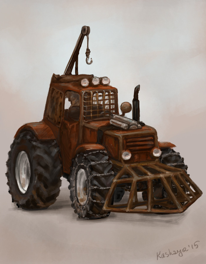 ArtStation - Eddie's tractor