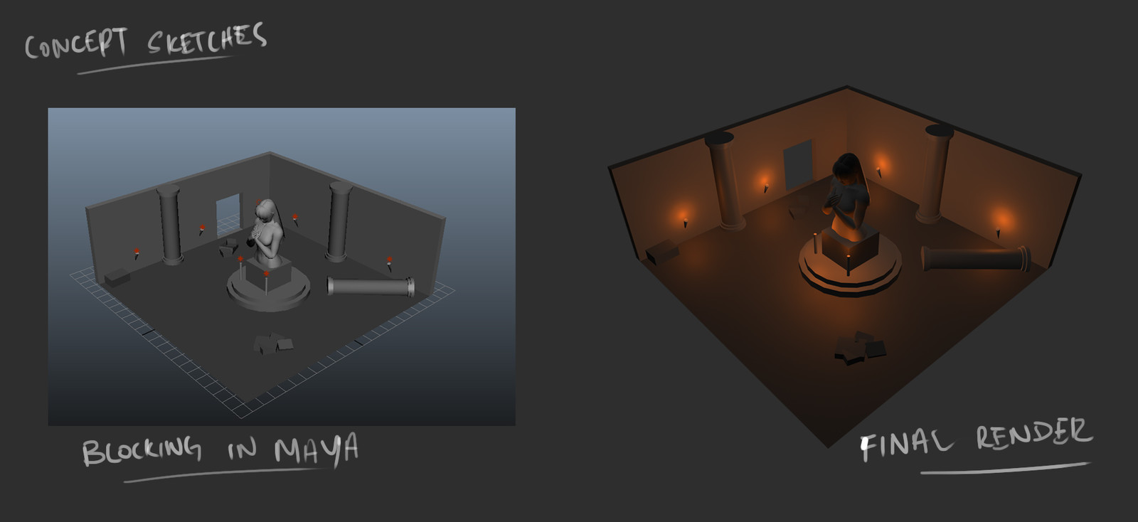 Marcus Lin - Fallen Castle interior