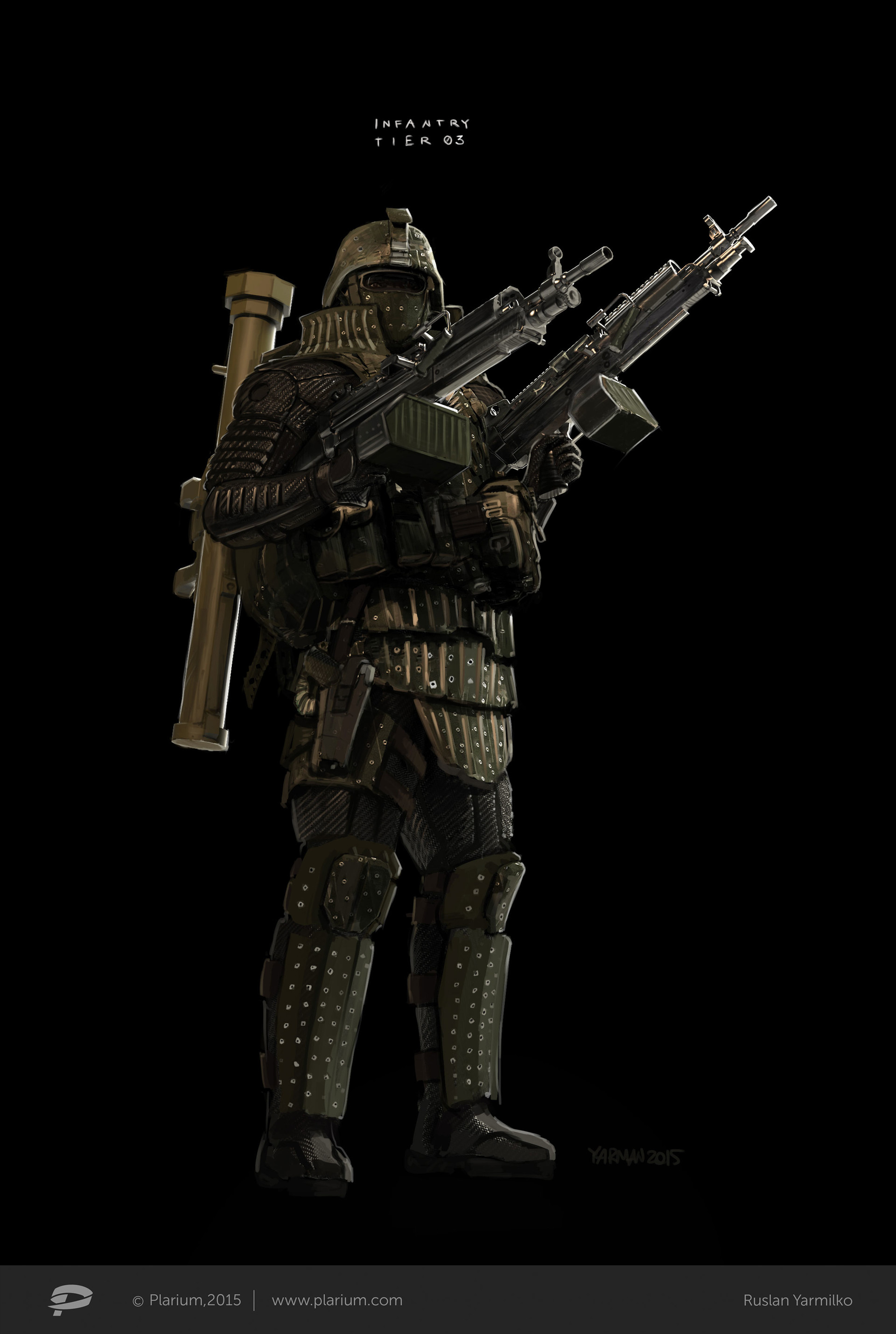 ArtStation - infantry tier 03
