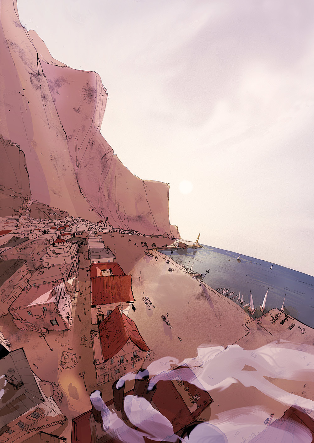 ArtStation - Seaside place