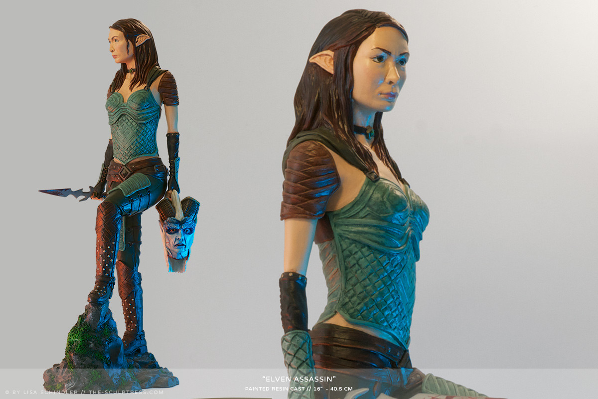 ArtStation - Elven Assassin
