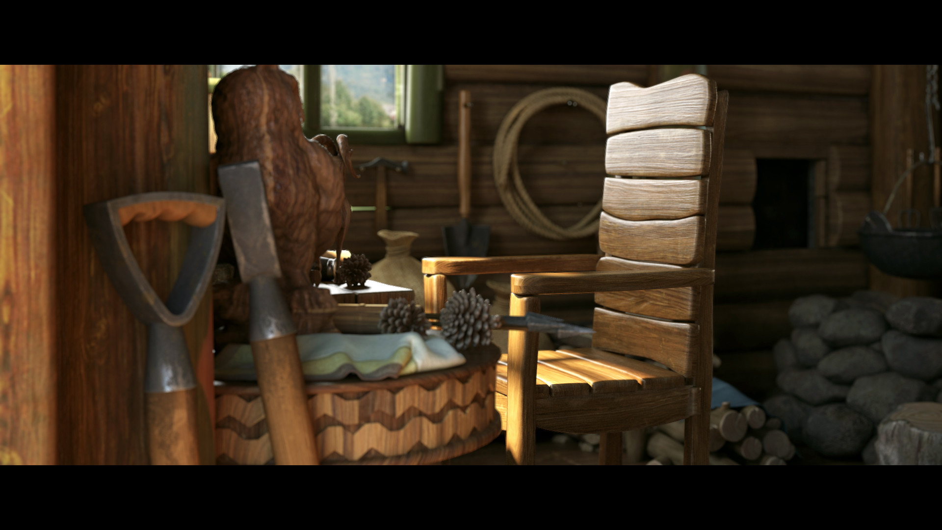 ArtStation - Cartoon Indoor