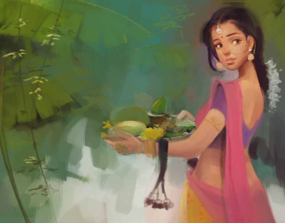 ArtStation - Indian festivel