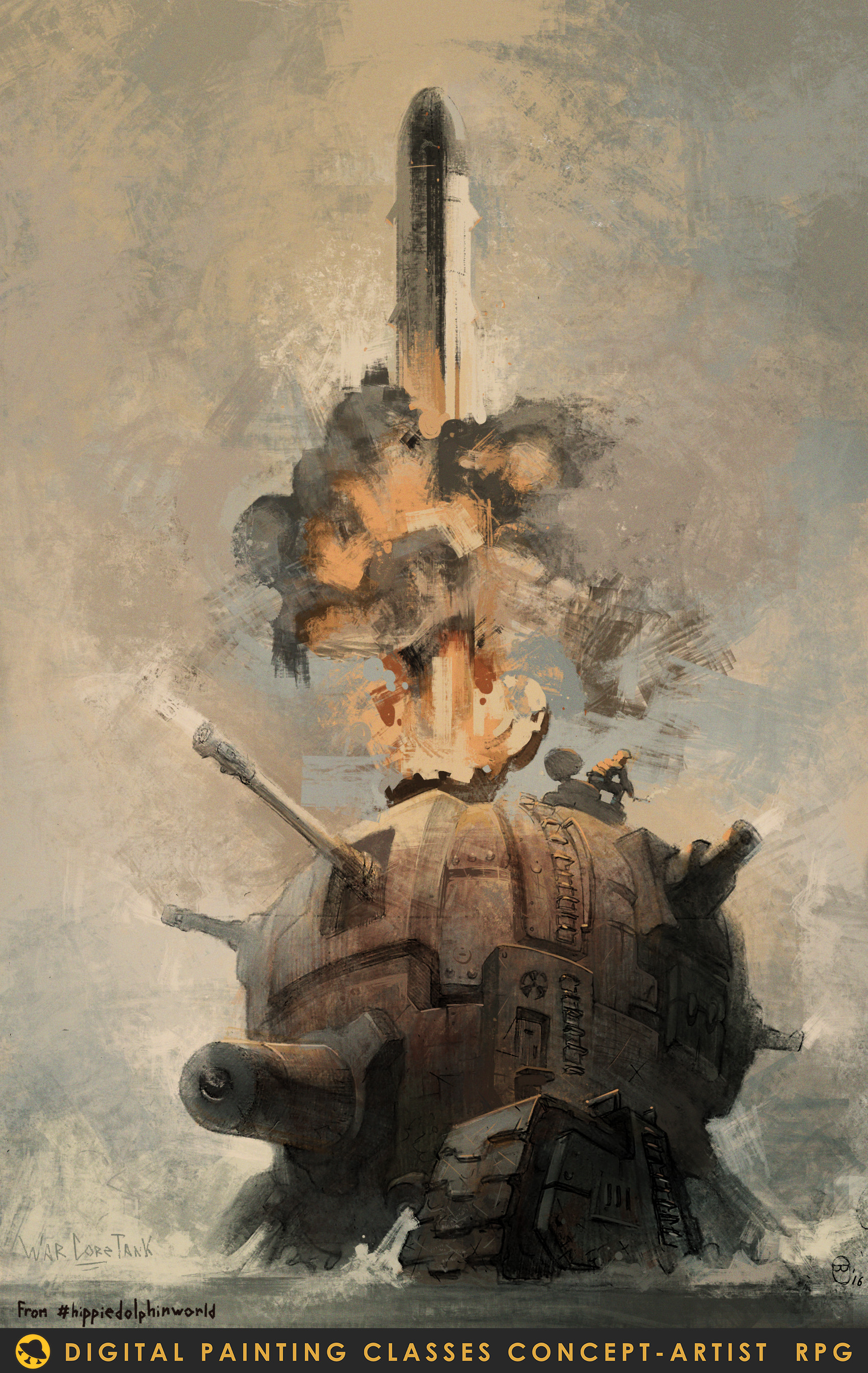 ArtStation - "War Core" Tank