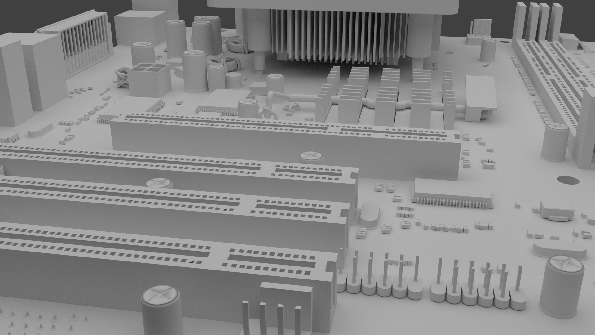 ArtStation - Mainboard Model