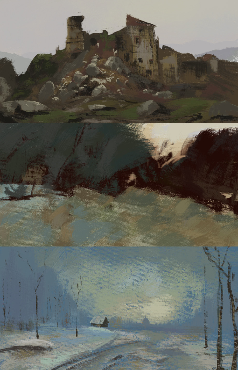 ArtStation - color study