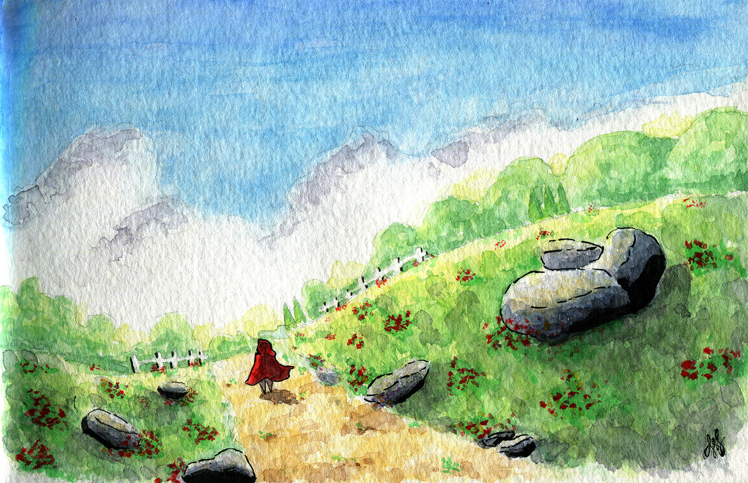 ArtStation - Red Wanderer