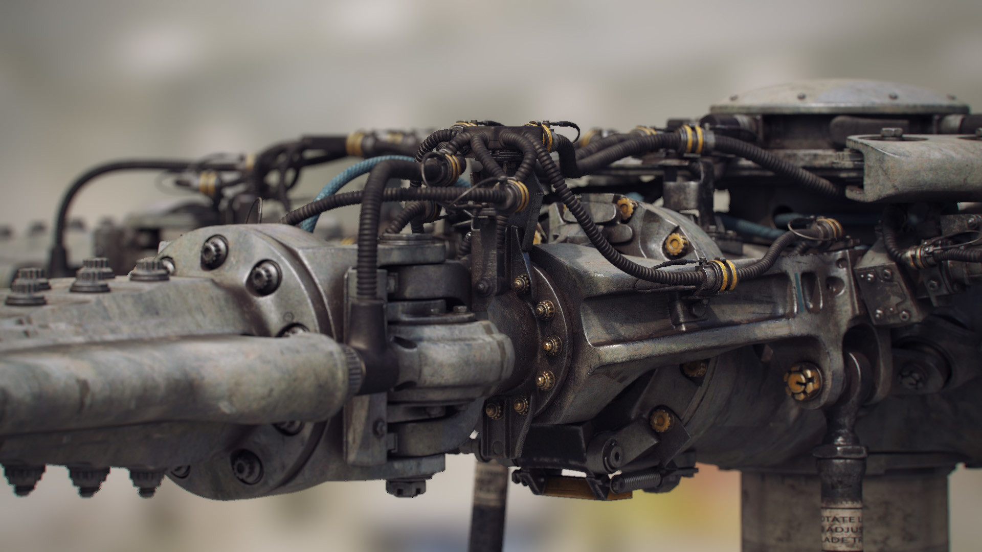 Zsombor Gusztus - UH-60 Blackhawk Main rotor Hardsurface model