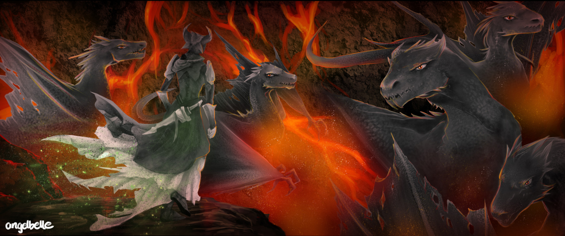 ArtStation - The dragons of destiny