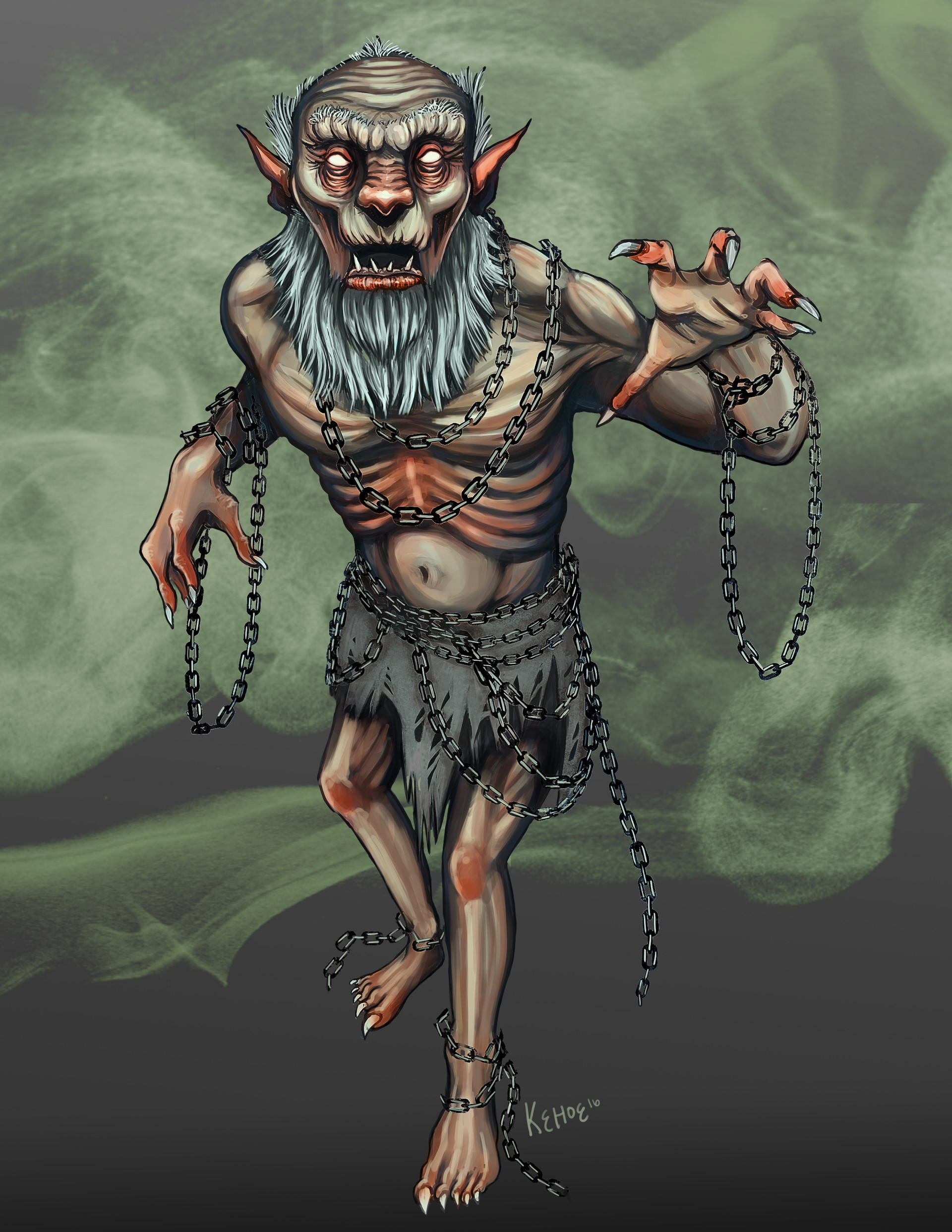 ArtStation - Ghoul Character Design