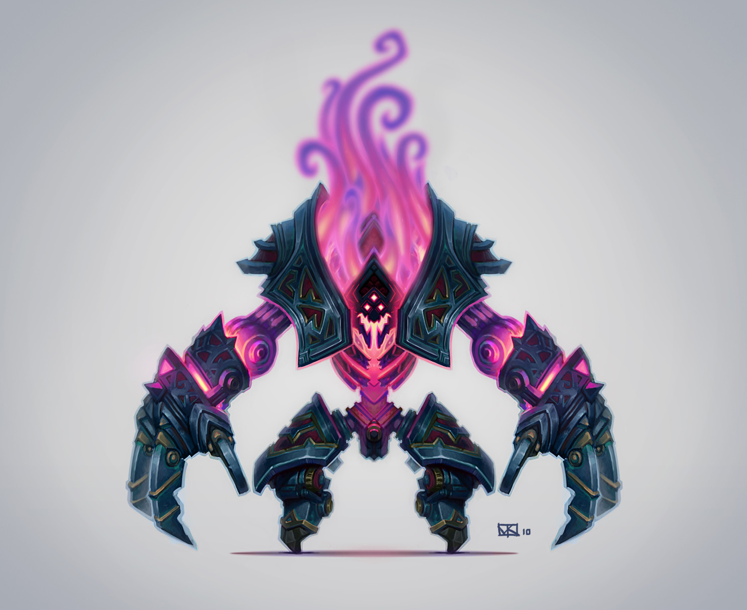 ArtStation - Demon terminator