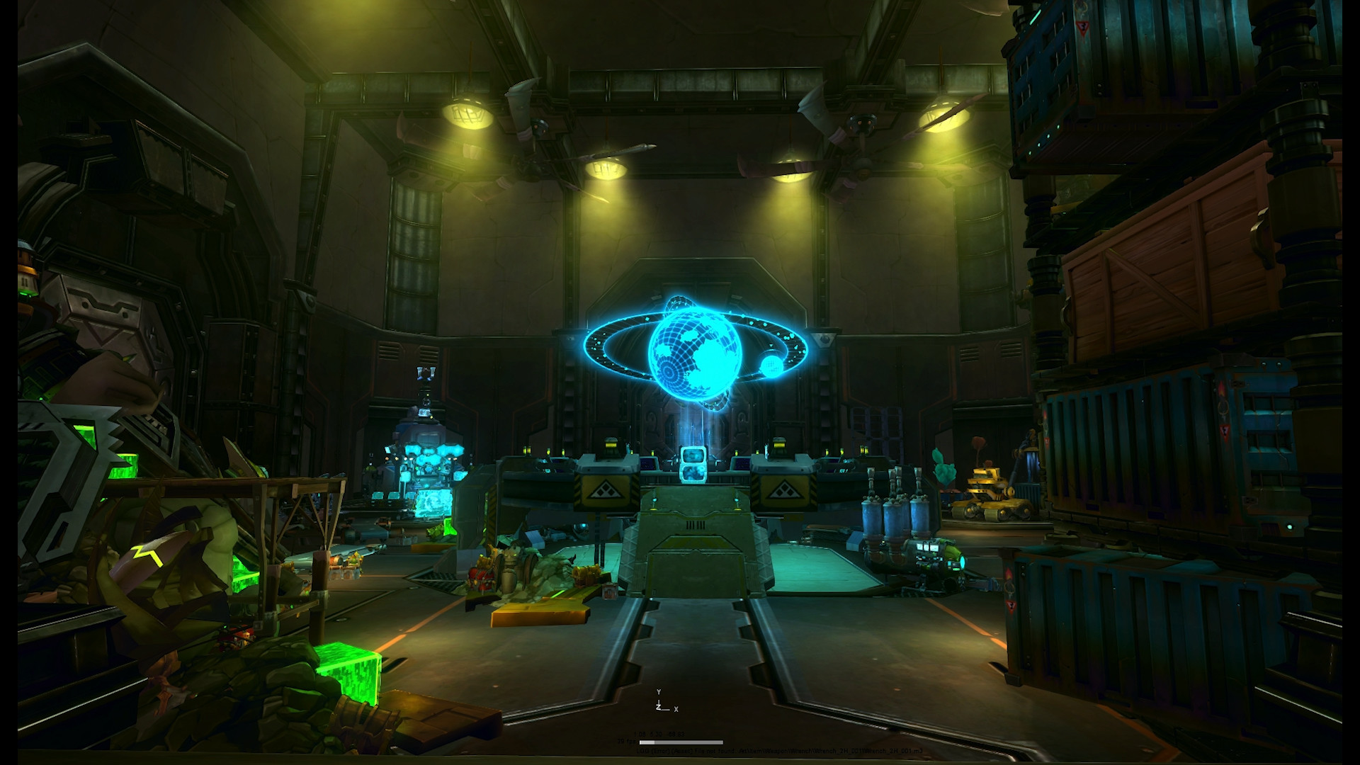 ArtStation - Wildstar Set Dressing: Exile Scientist Path Hall