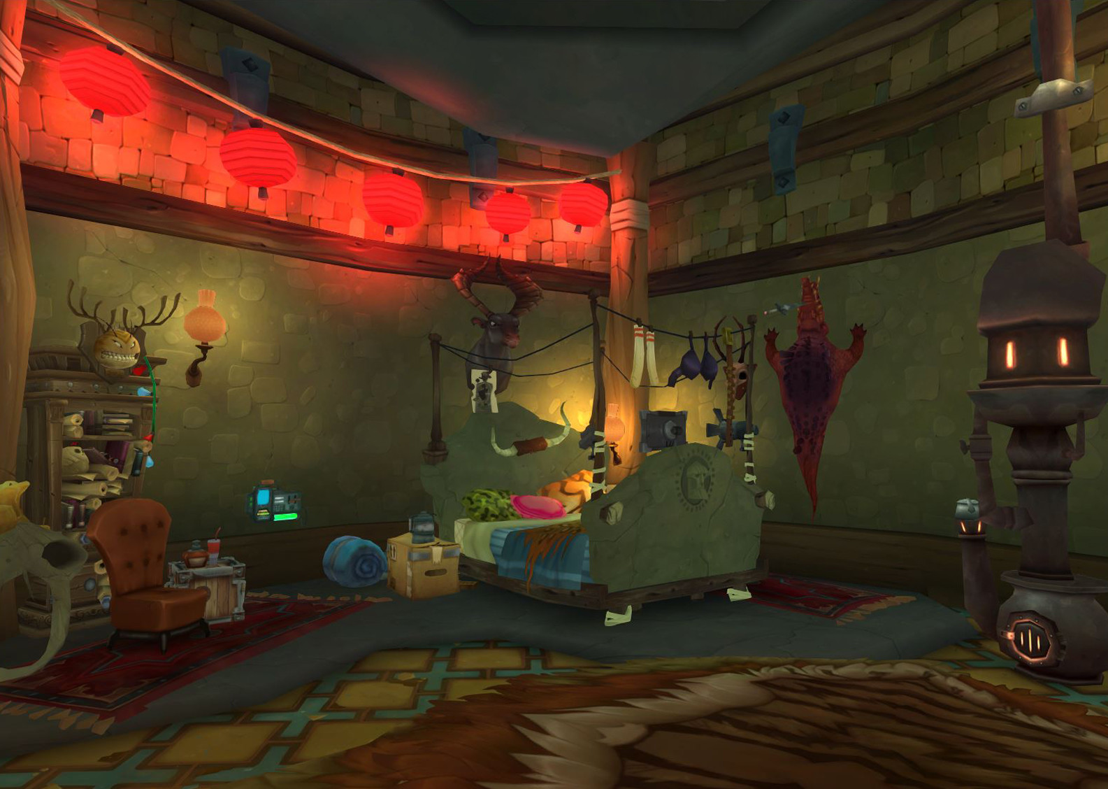 Travis Inman - Wildstar Set Dressing: Granok Buildings