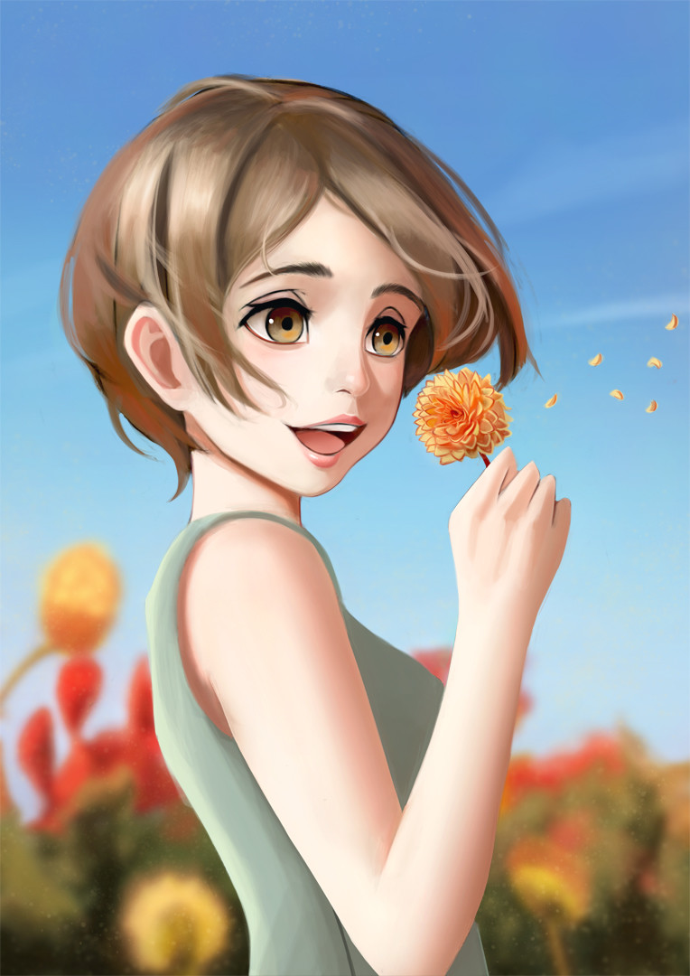 ArtStation - Dahlia