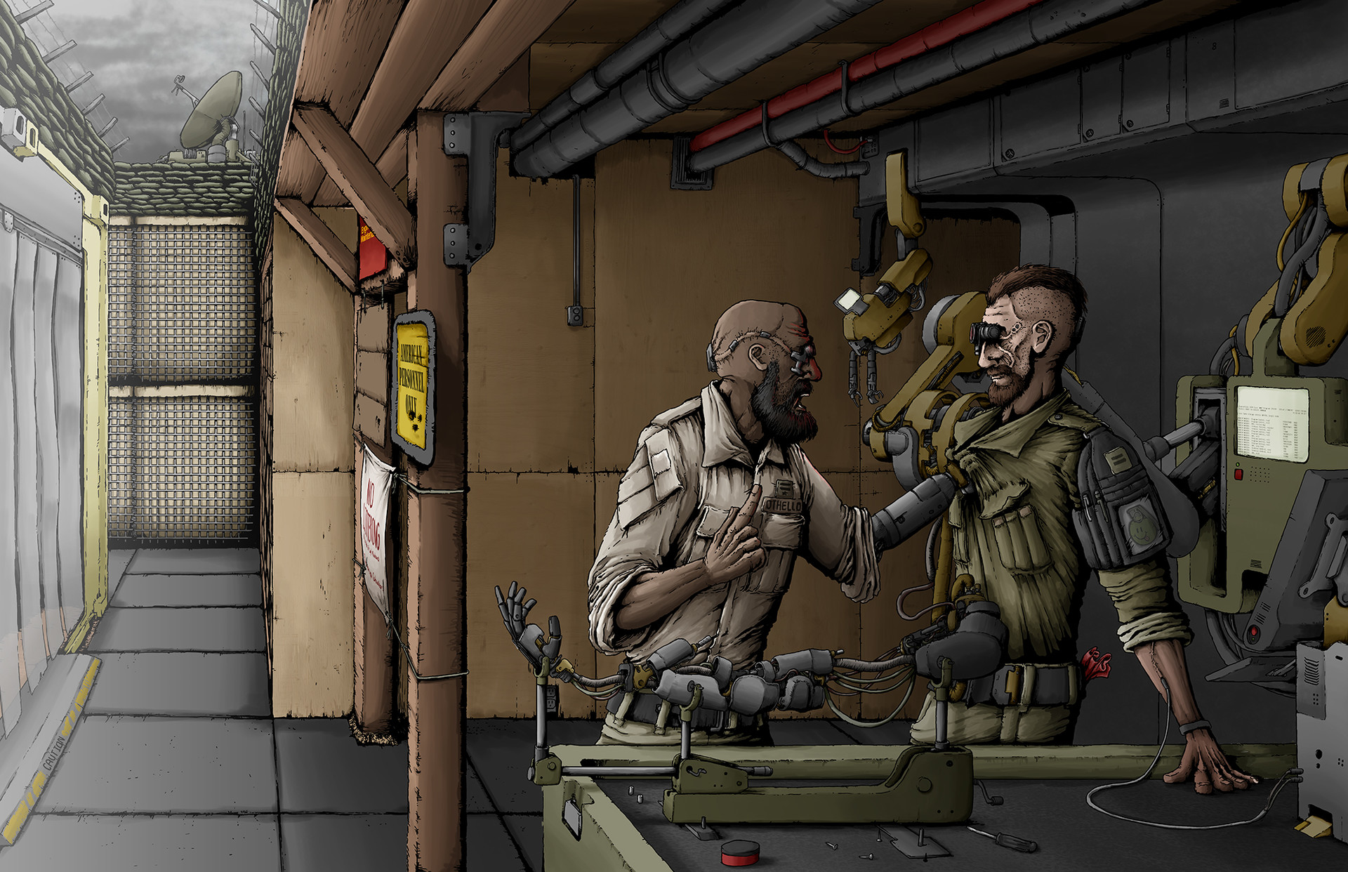 ArtStation - Othello and Iago