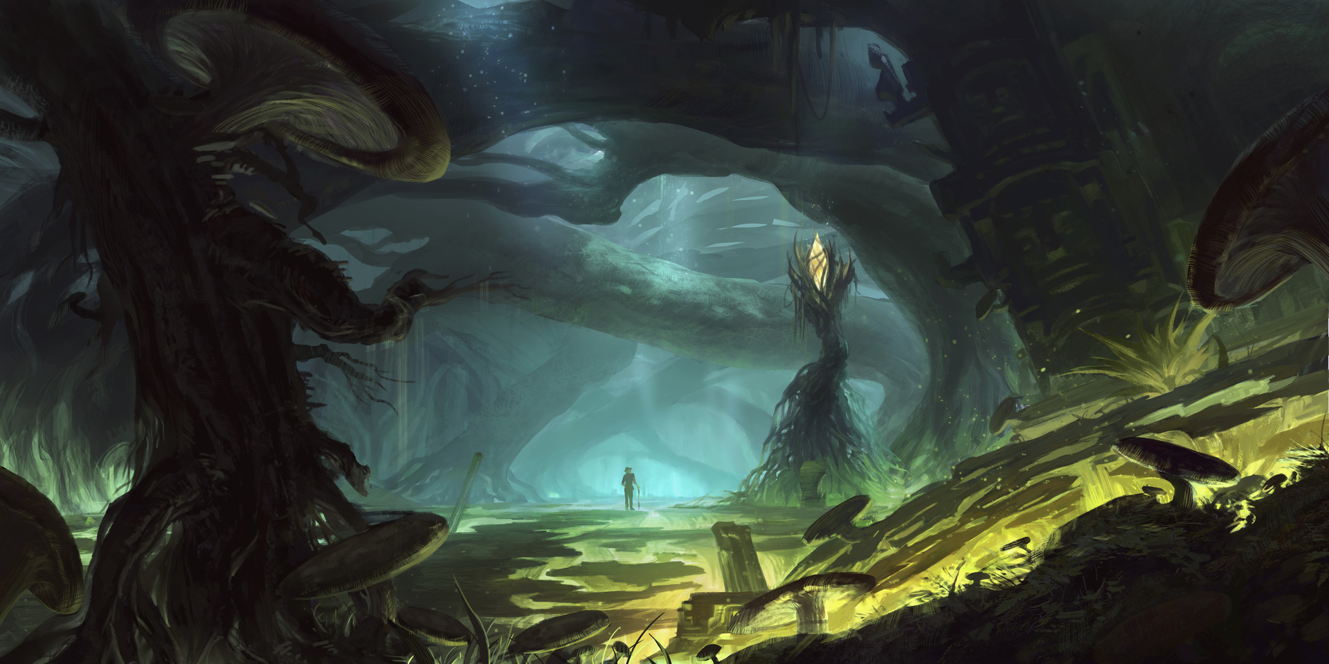 ArtStation - magic forest