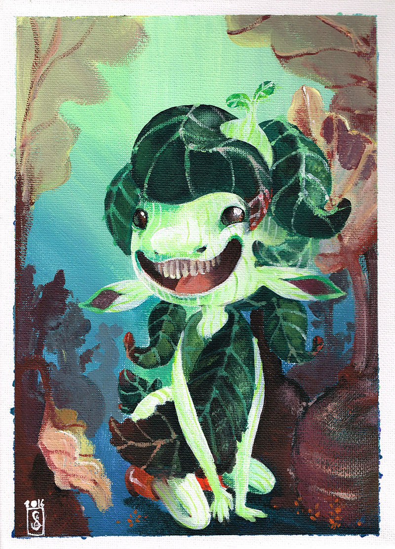 ArtStation - Useless the garden sprite