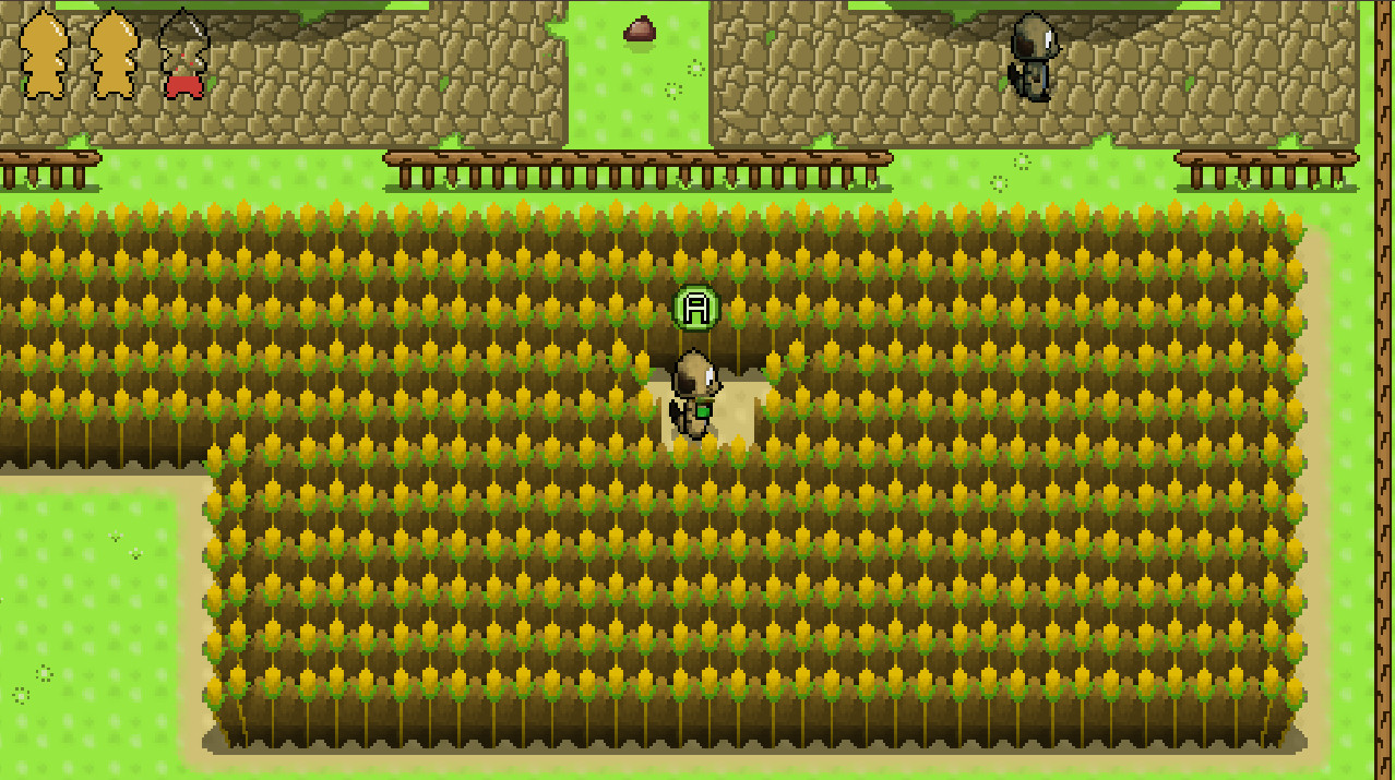 cornfield pixel art