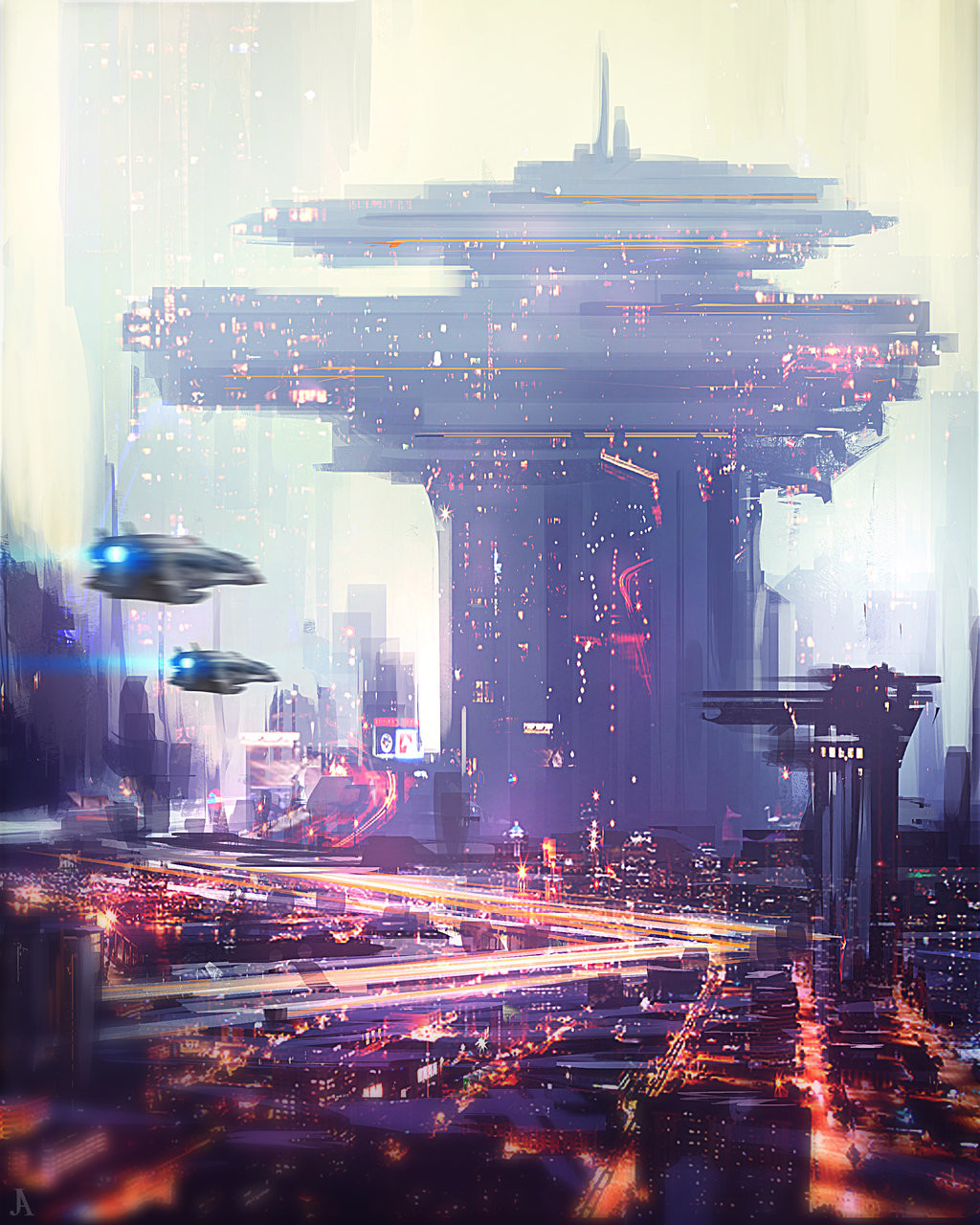 ArtStation - Distant City