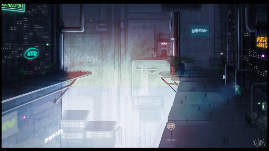 ArtStation - Ship city