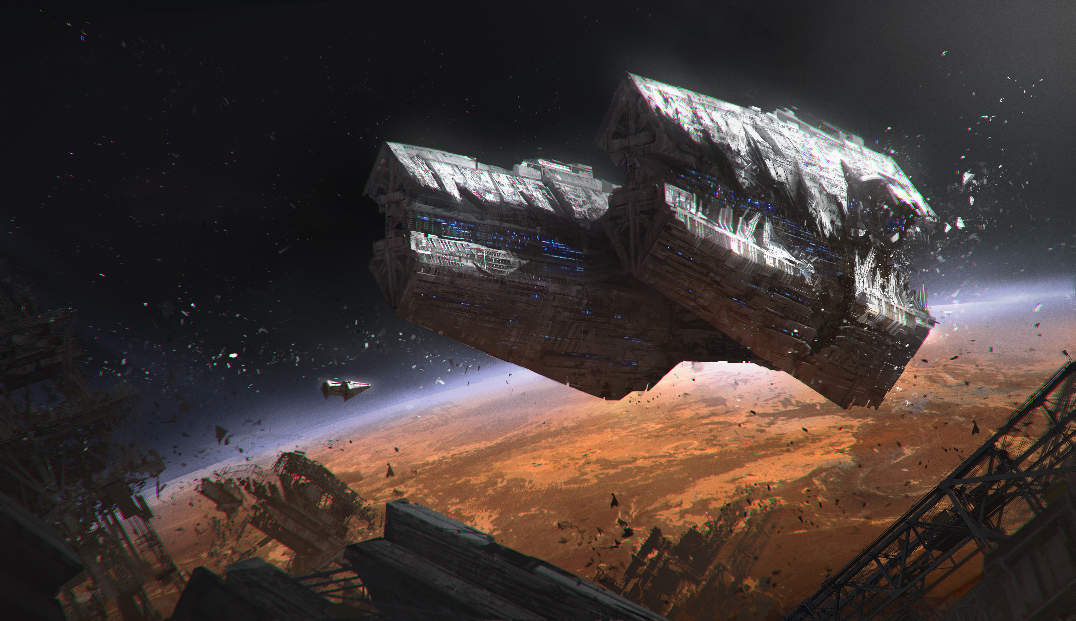Derelict Ship by Hakob Minasian : r/ImaginaryDerelicts