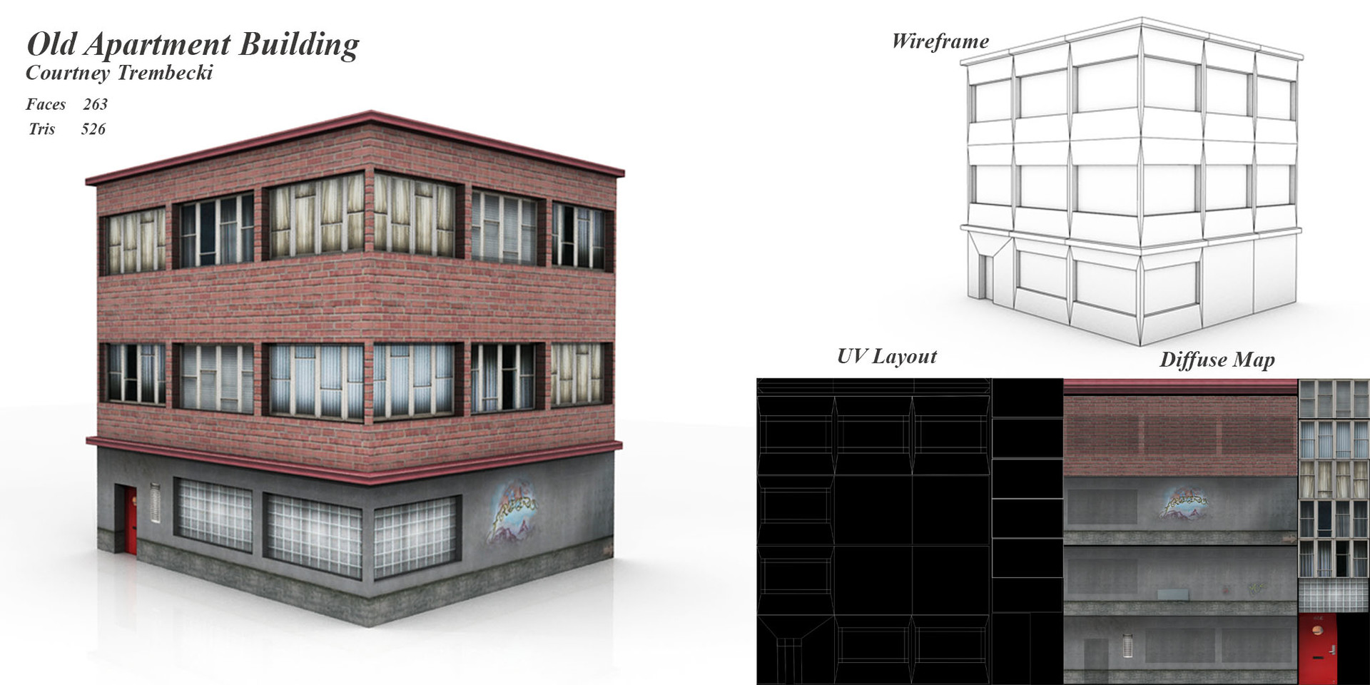ArtStation - Old apartment building